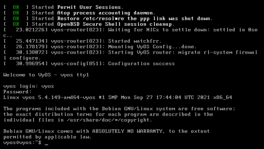 VyOS 1.3 インストール 方法 - インフラエンジニアのメモ帳